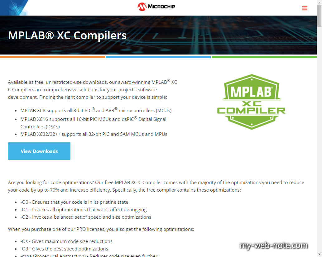 【2021年版】MPLAB X IDEとコンパイラのインストール方法【画像付き】 | My,WebNote – 備忘録
