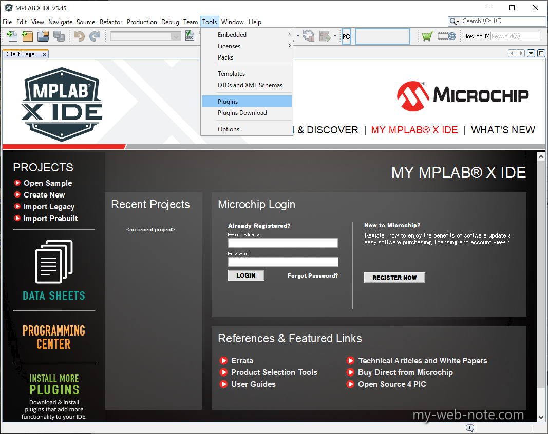 【2021年版】MPLAB X IDEとコンパイラのインストール方法【画像付き】 | My,WebNote – 備忘録