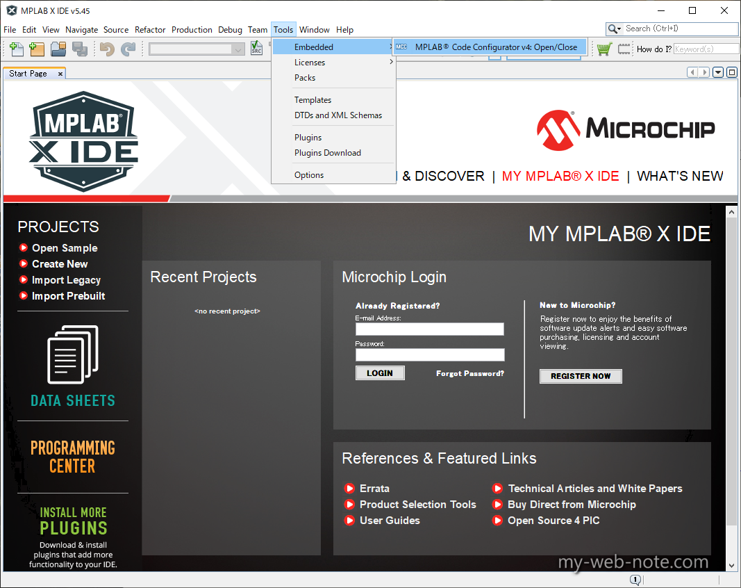 【2021年版】MPLAB X IDEとコンパイラのインストール方法【画像付き】 | My,WebNote – 備忘録
