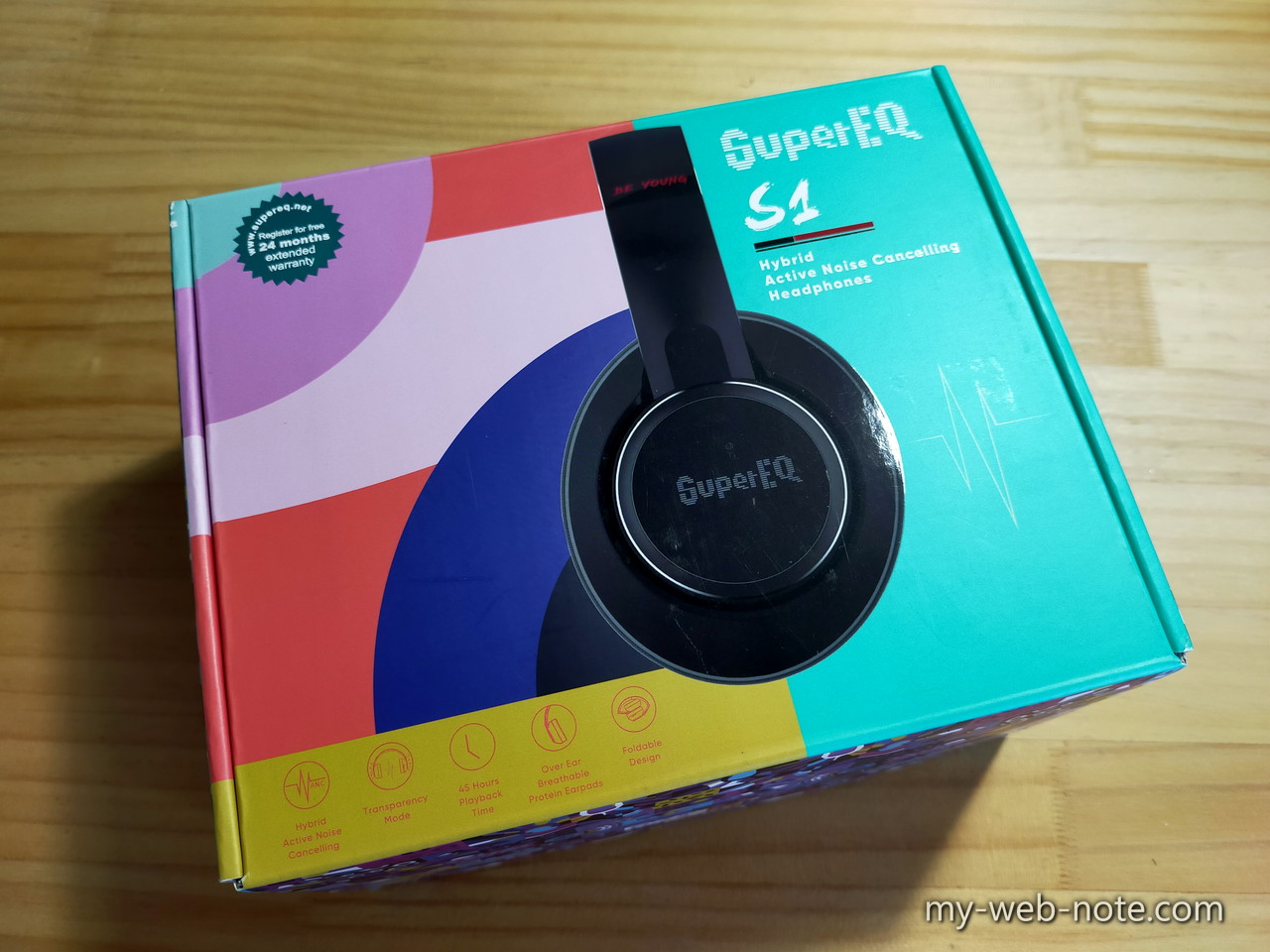 【コスパ良し！】アクティブノイズキャンセリング搭載のワイヤレスヘッドホン『OneOdio SuperEQ S1』レビュー | My,WebNote – 備忘録