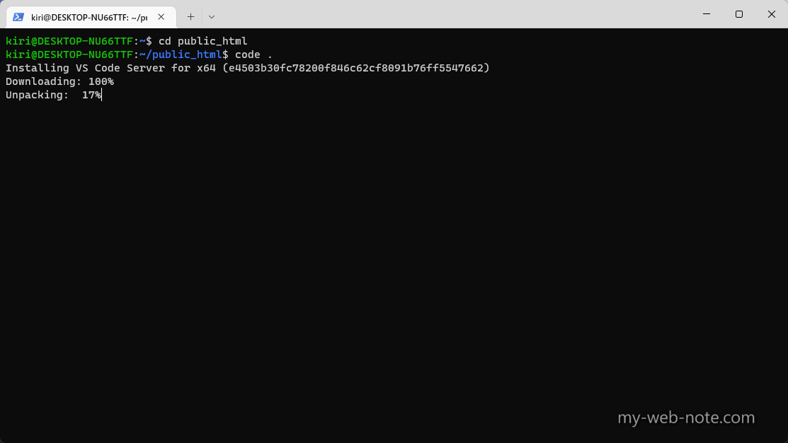 【2022年版】WSLでVSCodeが直接使えるLinuxの開発環境を構築する方法【Linux】 | My,WebNote – 備忘録